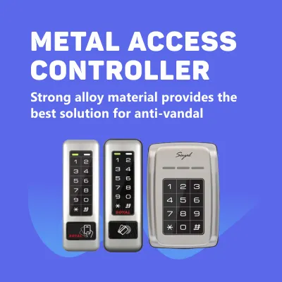 Pengontrol Akses dengan Casing Bahan Logam (Metal Access Controller) | Soyal Access Control