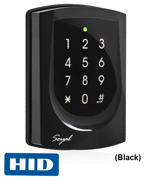Soyal HID - AR-725ESIA-Illuminated Touch Keypad Multi-Function Controller | Pengontrol RFID ...